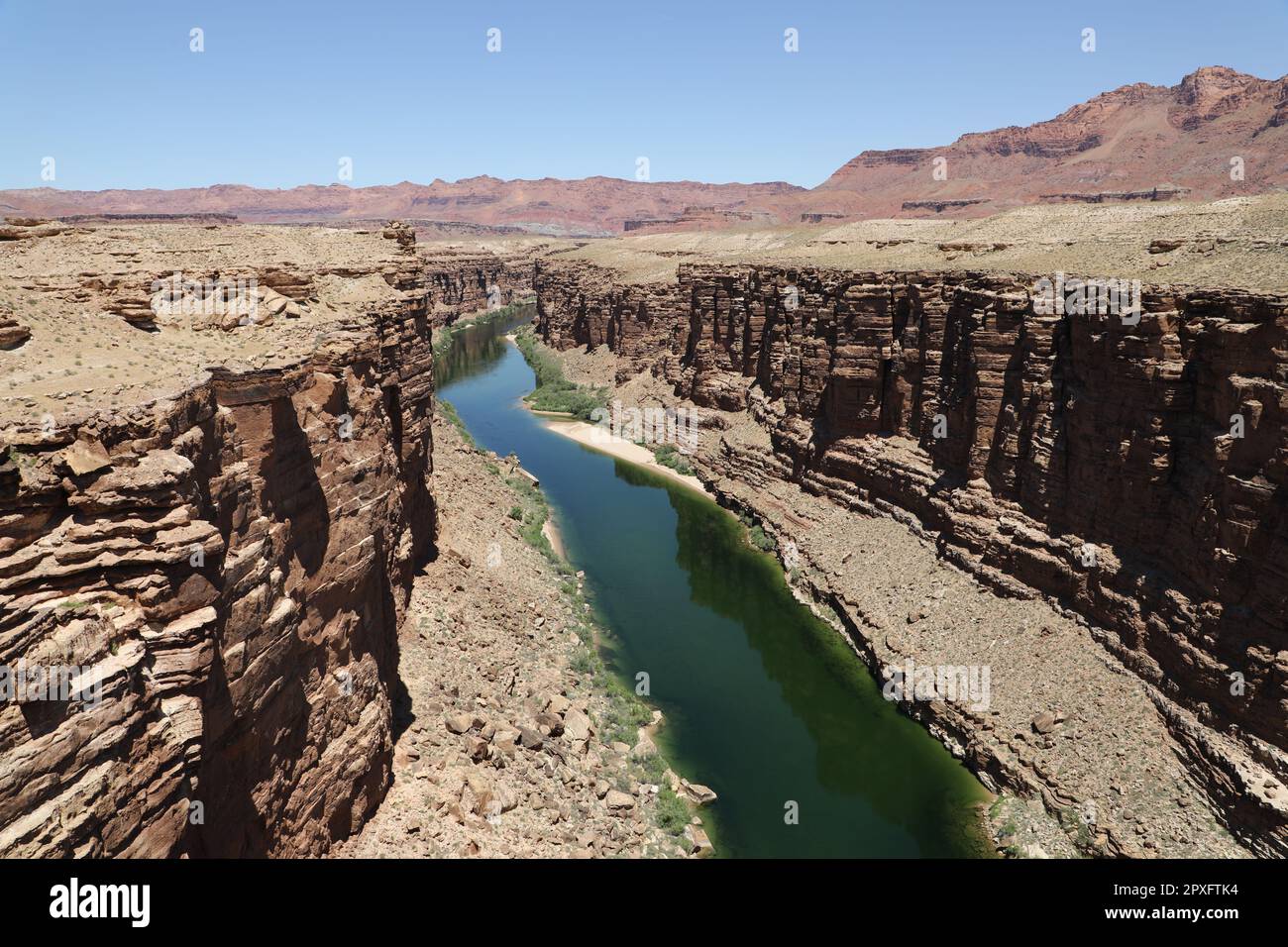 Twin steel spandrel arch bridges hi-res stock photography and images ...