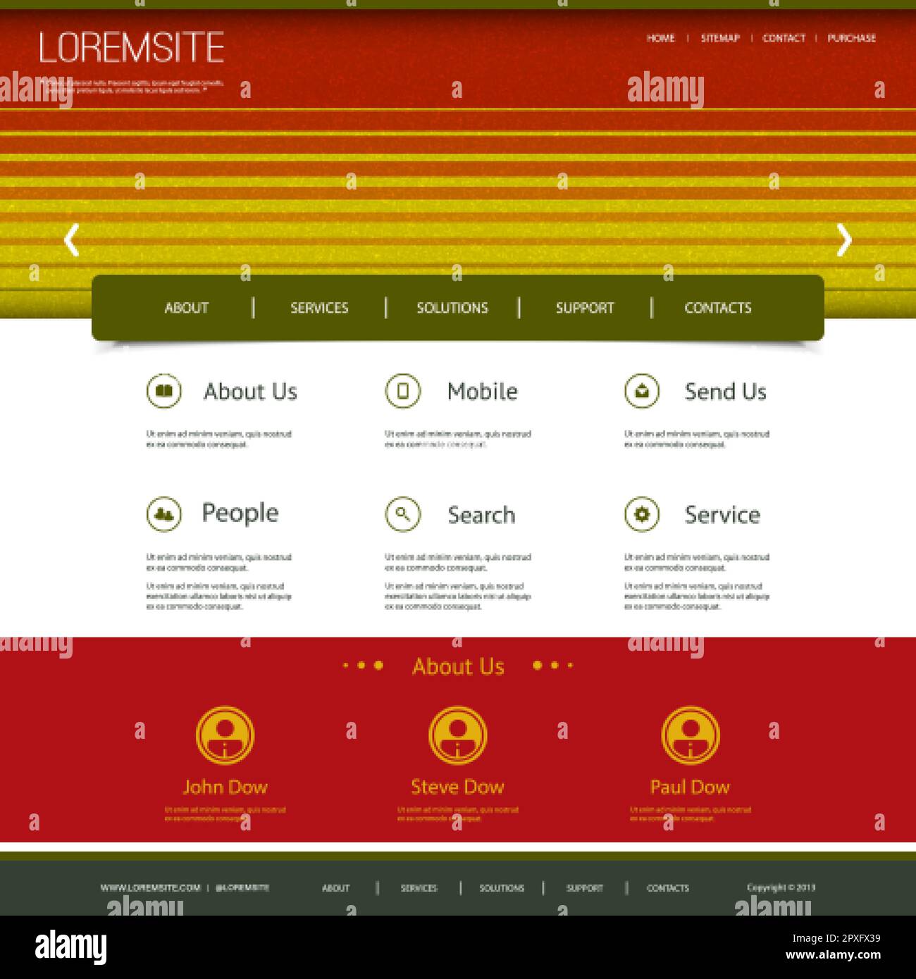 Olive green stripes Stock Vector Images - Alamy
