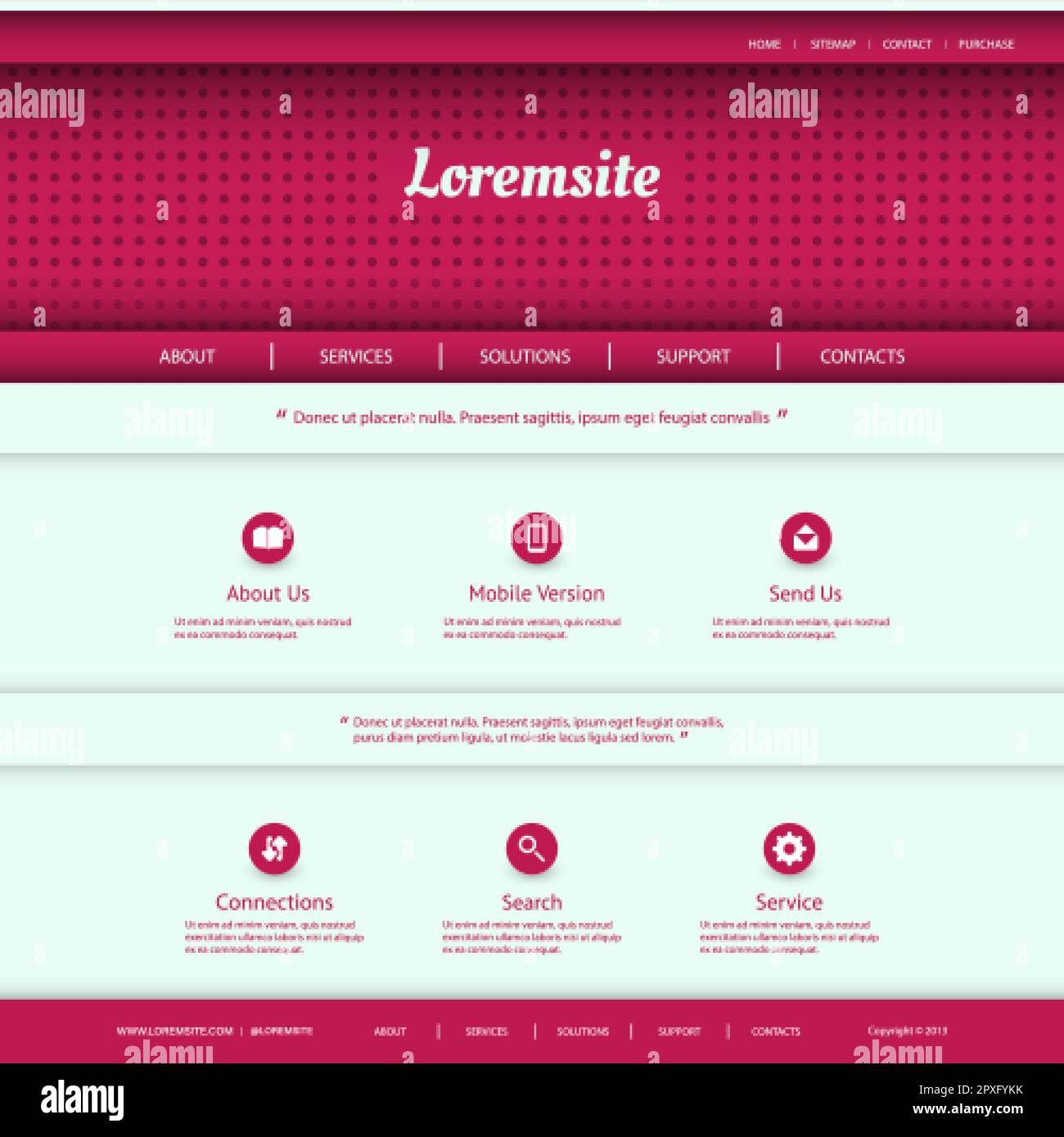 Purple column Stock Vector Images - Alamy