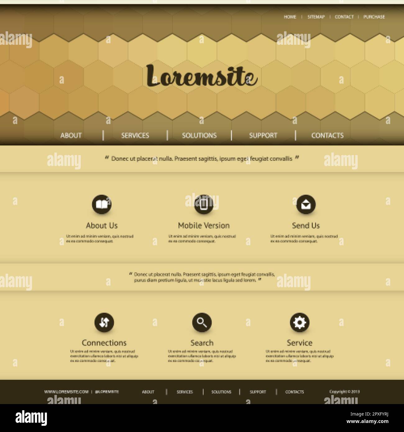 Hexagonal column Stock Vector Images - Alamy