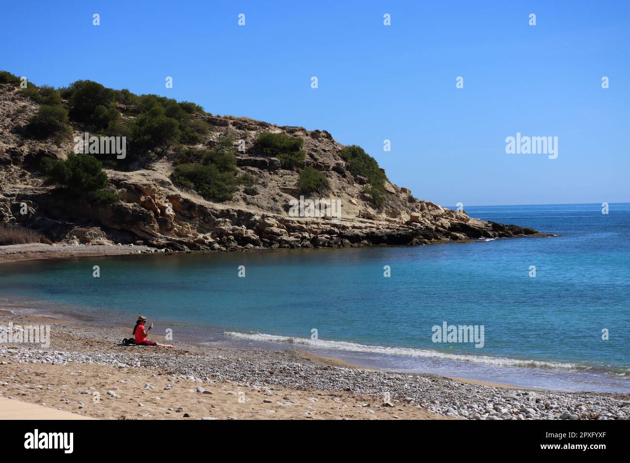 Benidorm area Stock Photo - Alamy
