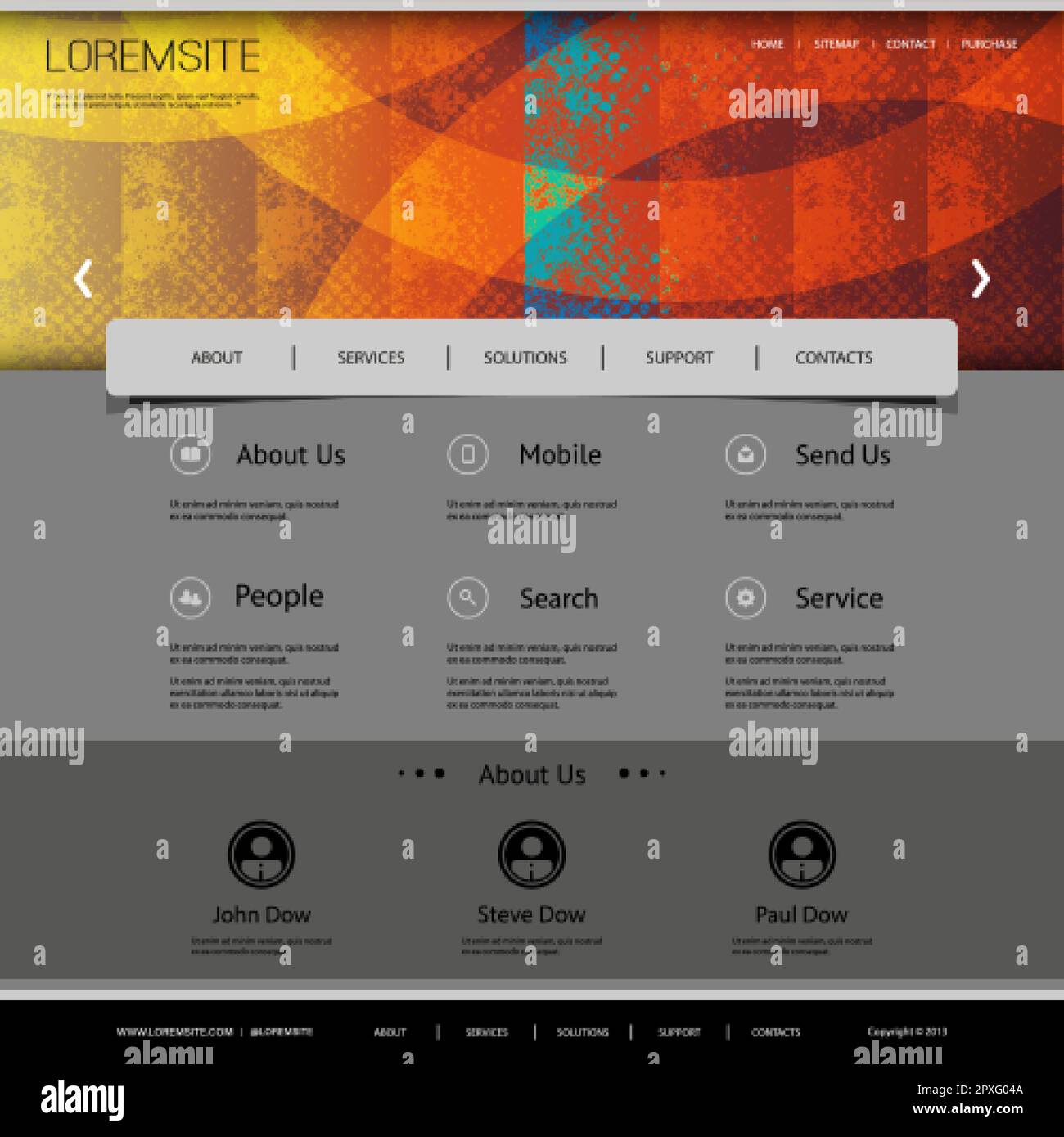 Red curved slide Stock Vector Images - Alamy