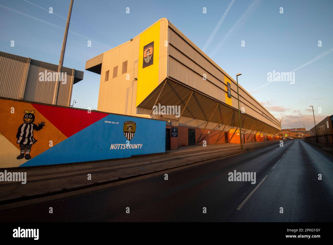 Meadow Lane, Notts County Football Club in Nottingham, Nottinghamshire ...