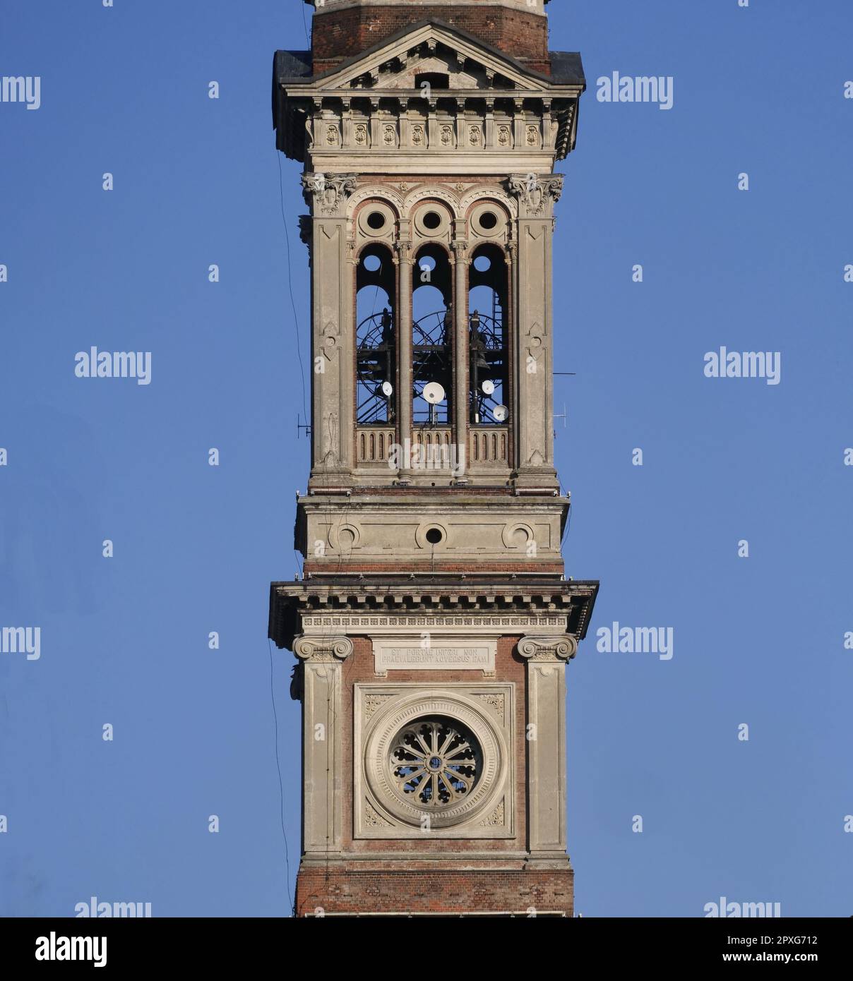 Bells tower cathedral of Saints Peter and Mark is the cathedral of ...