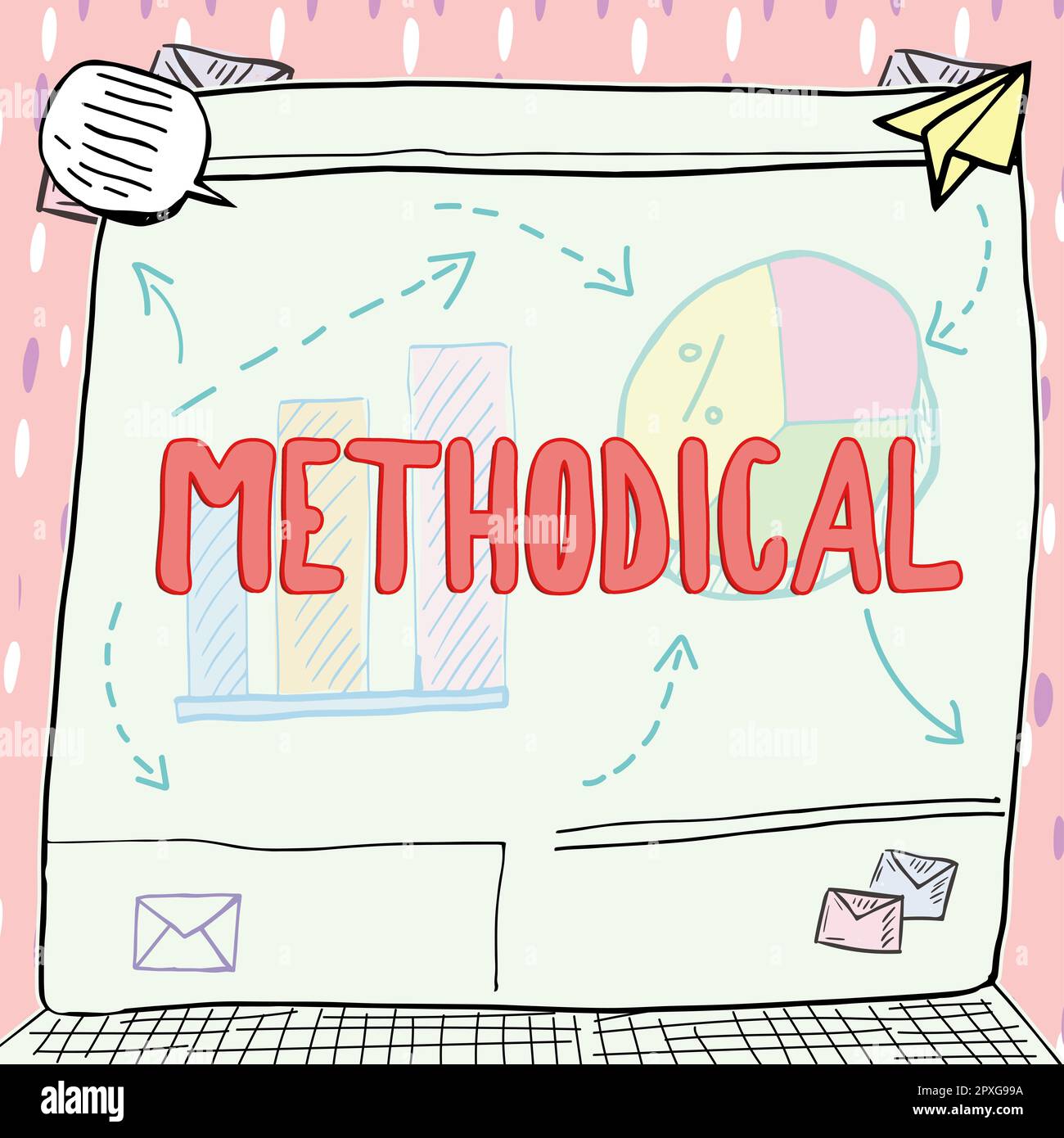 Text showing inspiration Methodical, Business overview System of Methods used in a study or ...