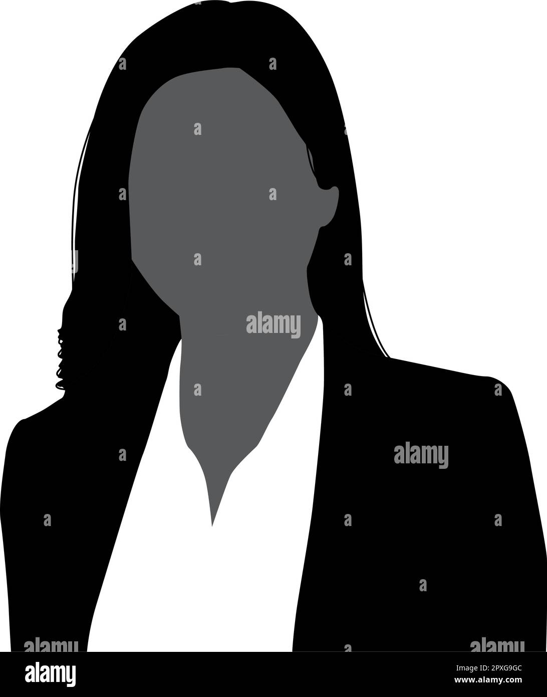 Caucasian business woman asian man Stock Vector Images - Alamy