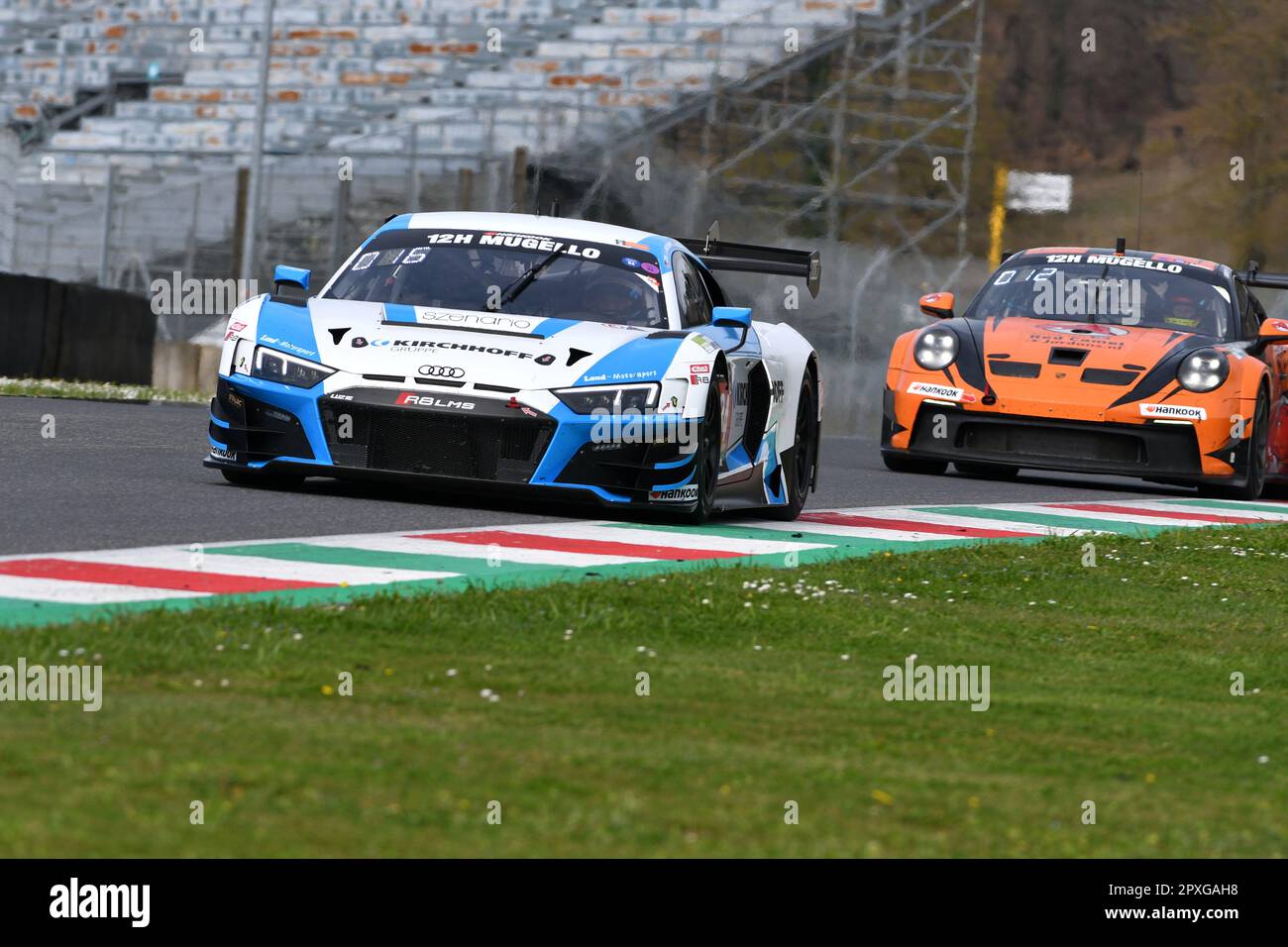 Scarperia, 23 March 2023: Audi R8 LMS GT3 EVO II of Team Land ...