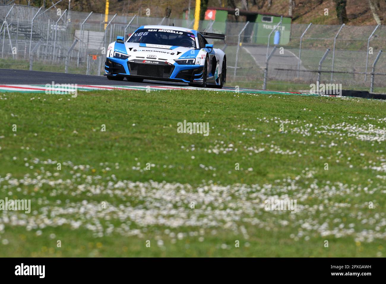 Scarperia, 23 March 2023: Audi R8 LMS GT3 EVO II of Team Land ...
