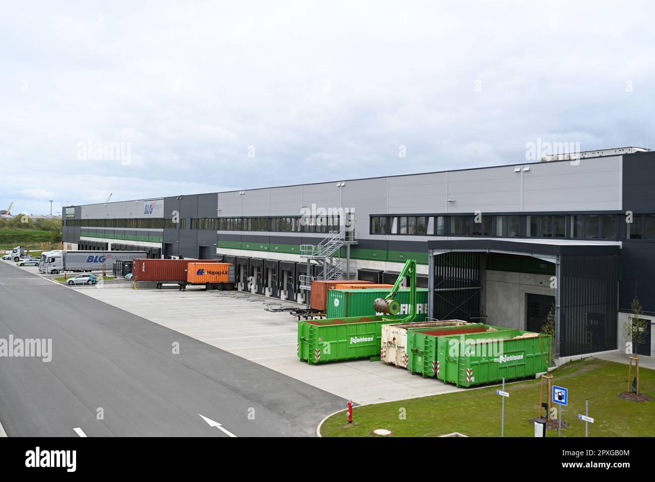 Bremen, Germany. 02nd May, 2023. The BLG logistics center C3 . BLG ...