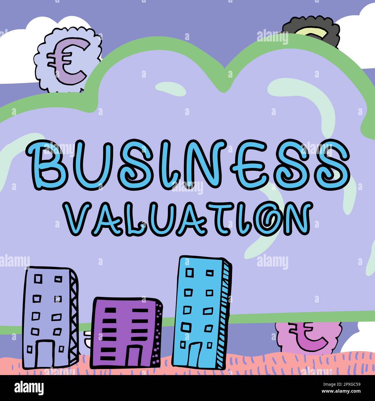 Conceptual display Business Valuation, Business idea determining the ... Conceptual display Business Valuation, Business idea determining the ...