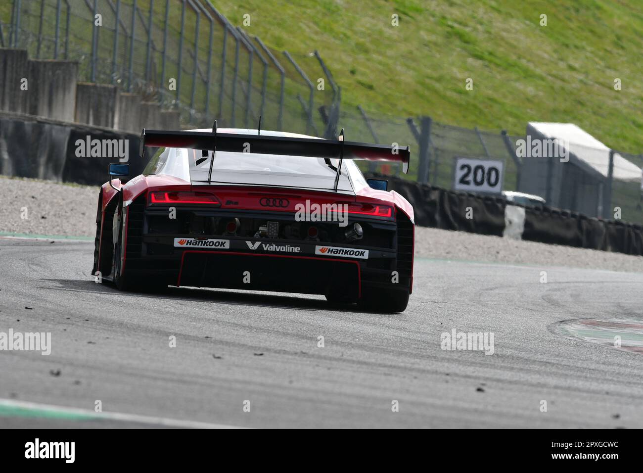Scarperia, 23 March 2023: Audi R8 LMS GT3 EVO II of Team Juta Racing ...