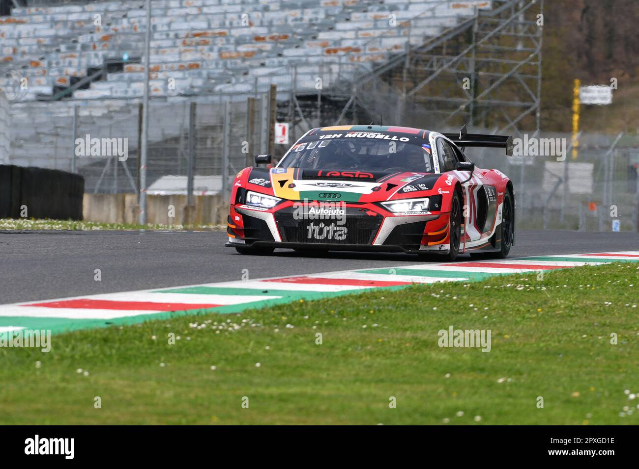 Scarperia, 23 March 2023: Audi R8 LMS GT3 EVO II of Team Juta Racing ...