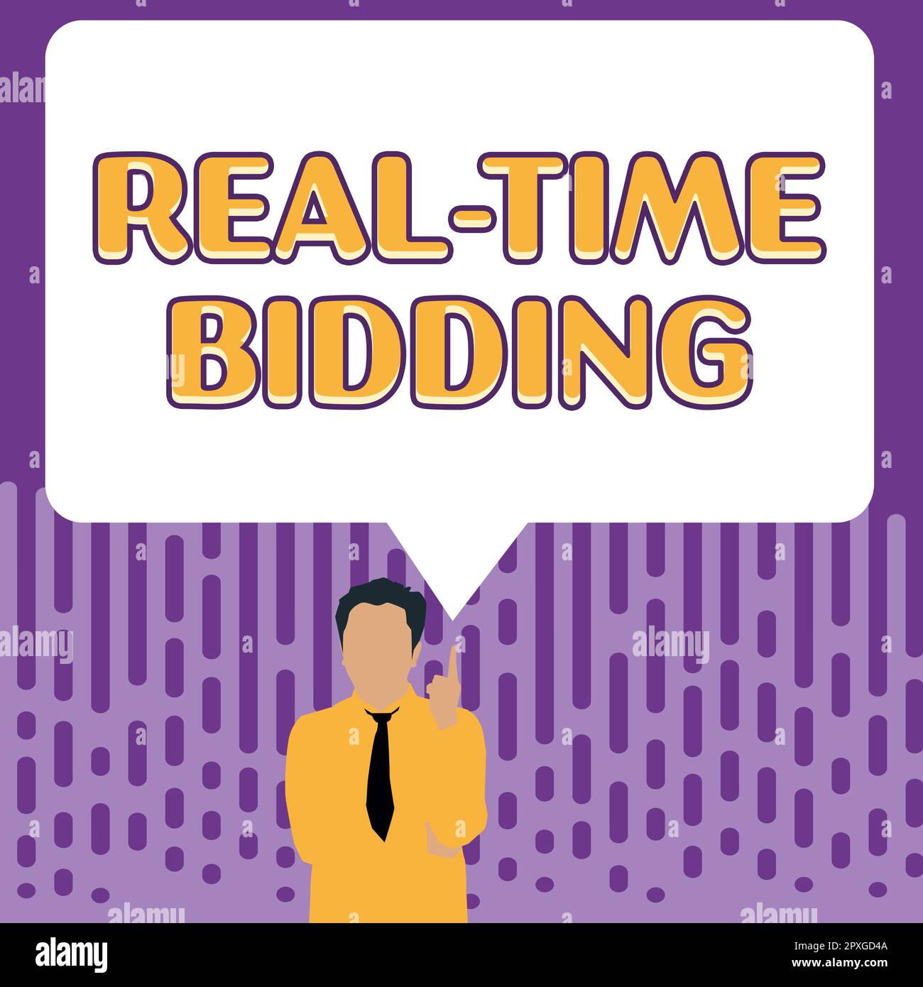 Inspiration showing sign Real Time Bidding, Business approach Buy and ...