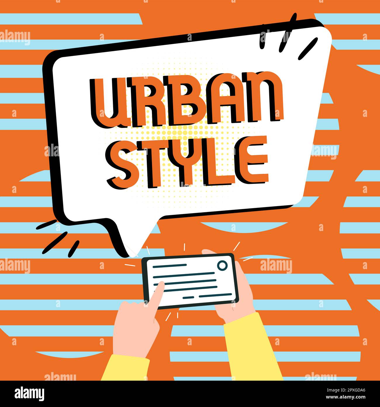 Conceptual display Urban Style, Word for fashion that have emerged from ...