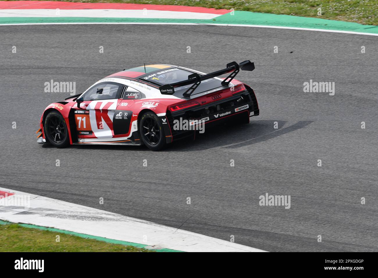 Scarperia, 23 March 2023: Audi R8 LMS GT3 EVO II of Team Juta Racing ...