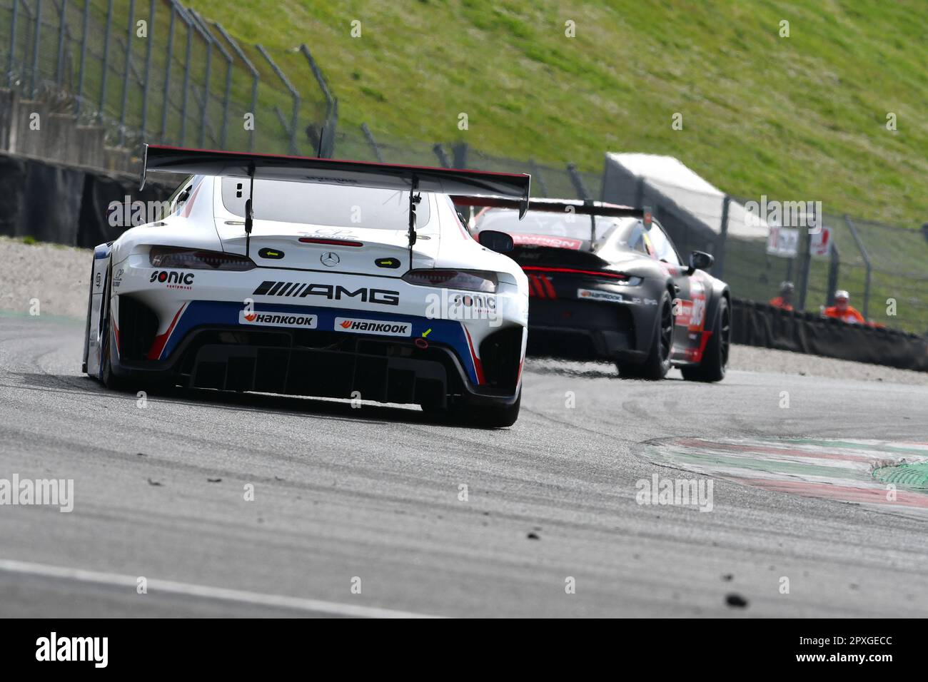 Scarperia, 23 March 2023: Mercedes-AMG GT3 of Team CP Racing driven by ...