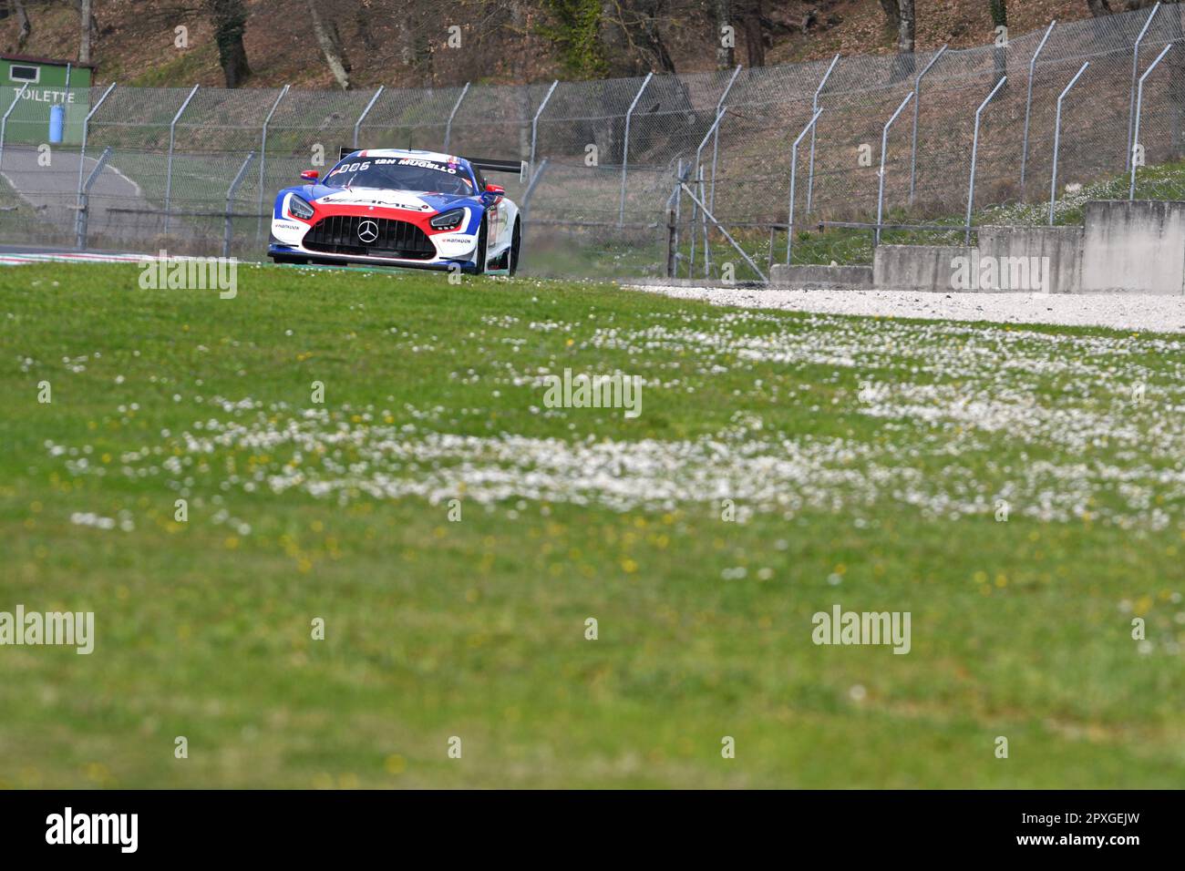 Scarperia, 23 March 2023: Mercedes-AMG GT3 of Team CP Racing driven by ...