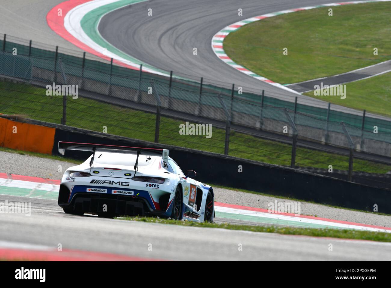 Scarperia, 23 March 2023: Mercedes-AMG GT3 of Team CP Racing driven by ...