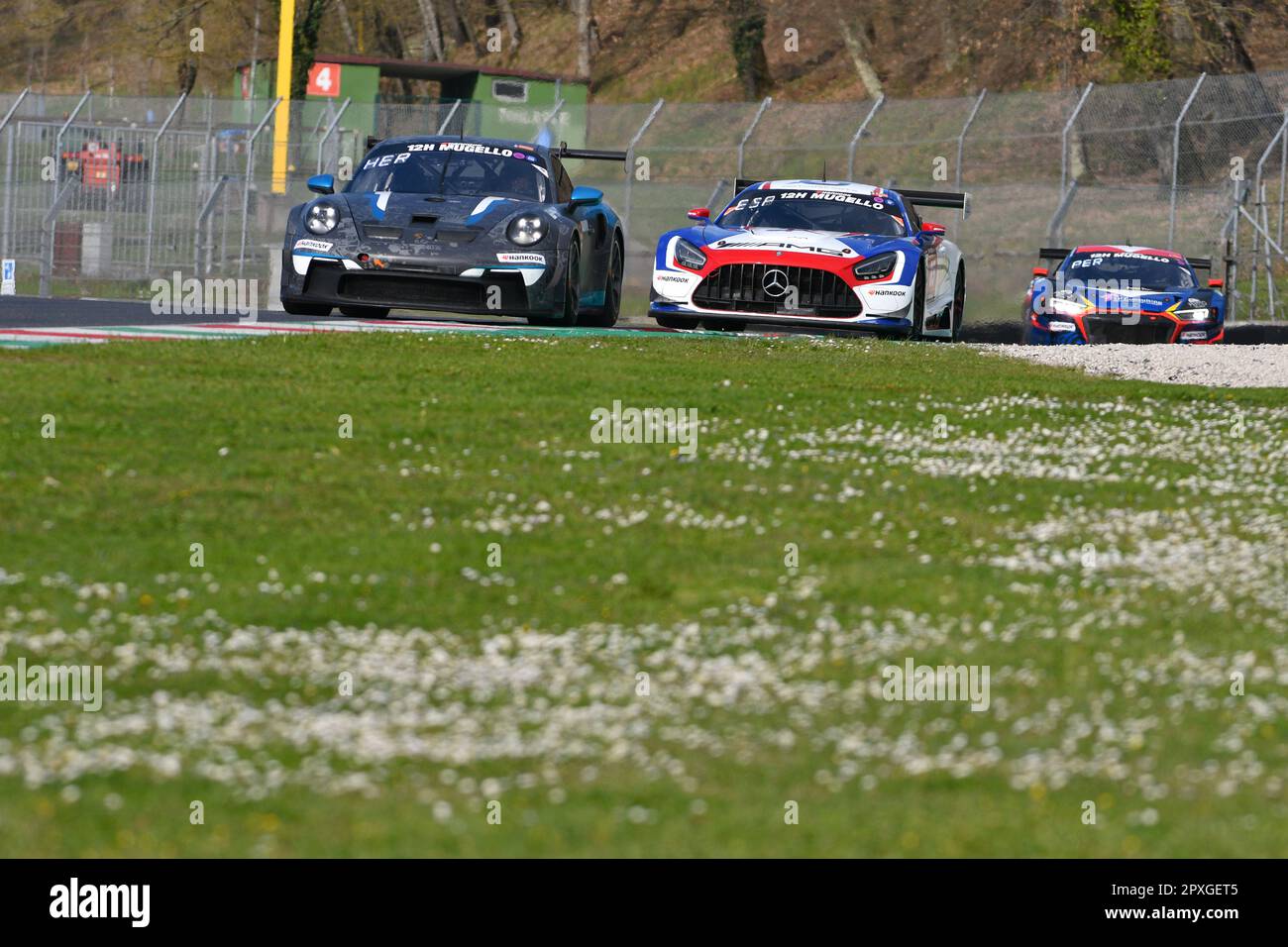 Scarperia, 23 March 2023: Mercedes-AMG GT3 of Team CP Racing driven by ...