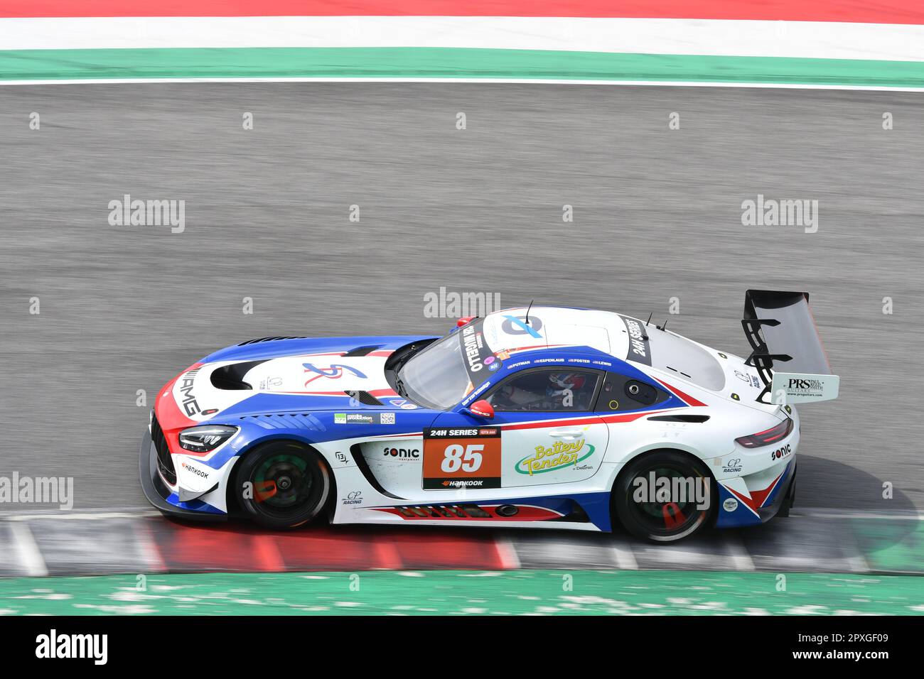 Scarperia, 23 March 2023: Mercedes-AMG GT3 of Team CP Racing driven by ...