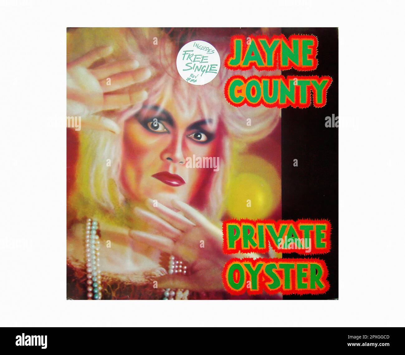 Jayne County - Private Oyster [1986] 00001 - Vintage Vinyl Record ...