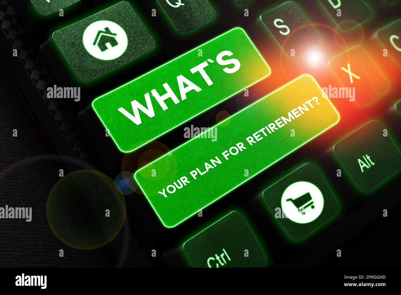 Text sign showing What's Your Plan For Retirement, Conceptual photo ...