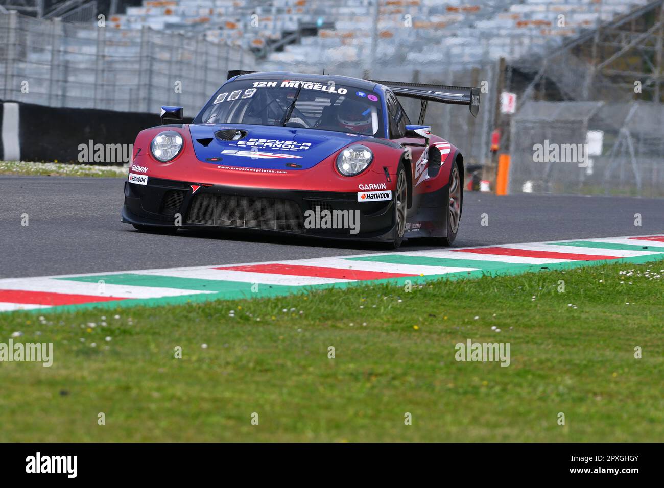 Scarperia, 23 March 2023: Porsche 911 GT3 R 991 II of Team E2P Racing ...
