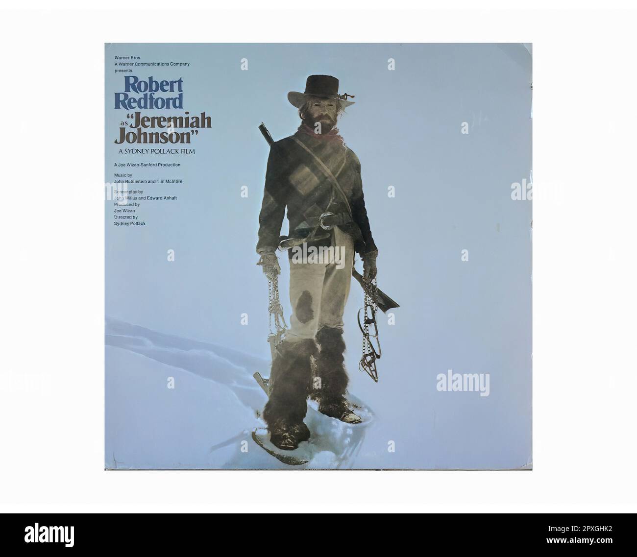 Jeremiah Johnson Original Soundtrack - Vintage L.P Music Vinyl Record ...