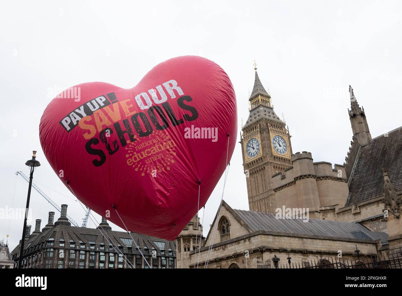 National education union balloon hi-res stock photography and images ...