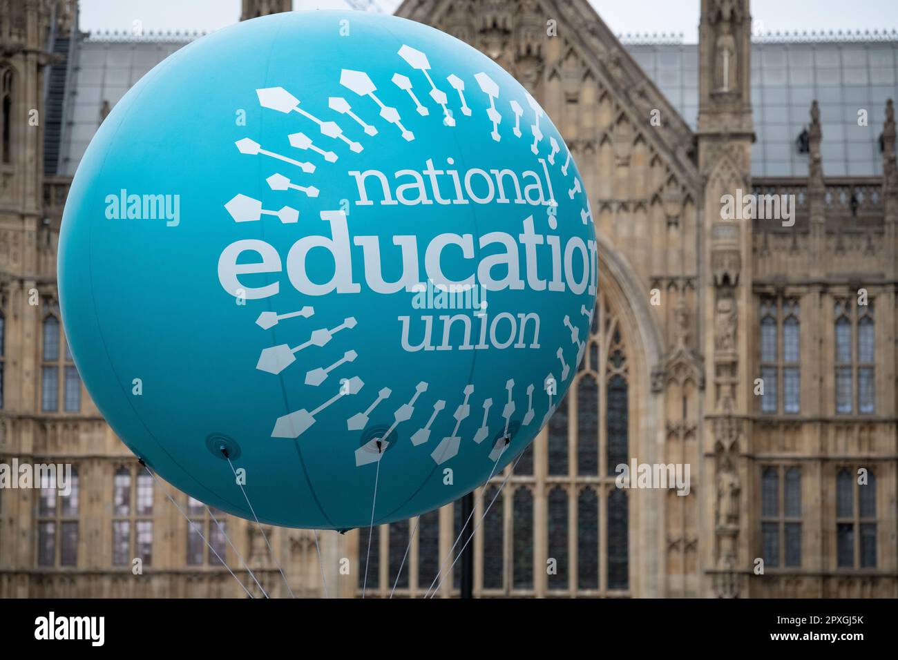 London, UK. 2 May, 2023. Striking teachers from the National Education ...