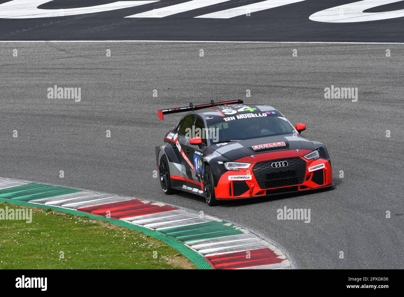 Scarperia, 23 March 2023: Audi RS3 LMS DSG TCR of Team AIKOA Racing in ...