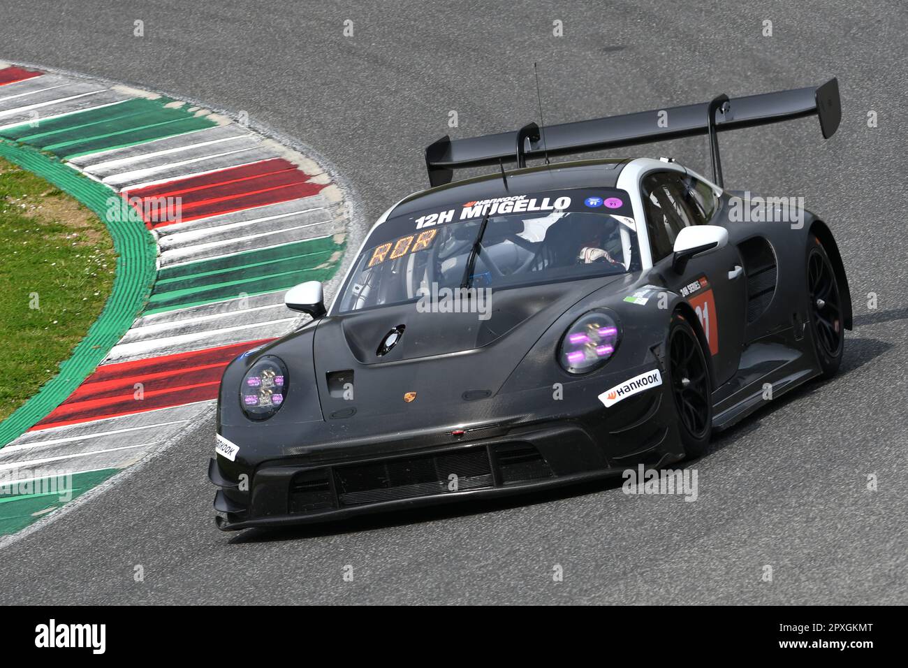 Scarperia, 23 March 2023: Porsche 911 GT3 R 991 II of Team Herberth ...