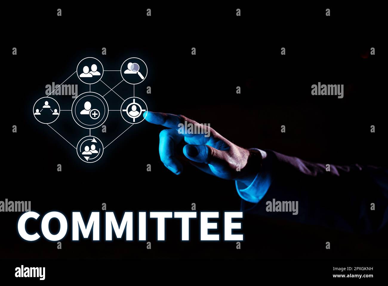 Hand writing sign Committee, Conceptual photo Group of people appointed ...