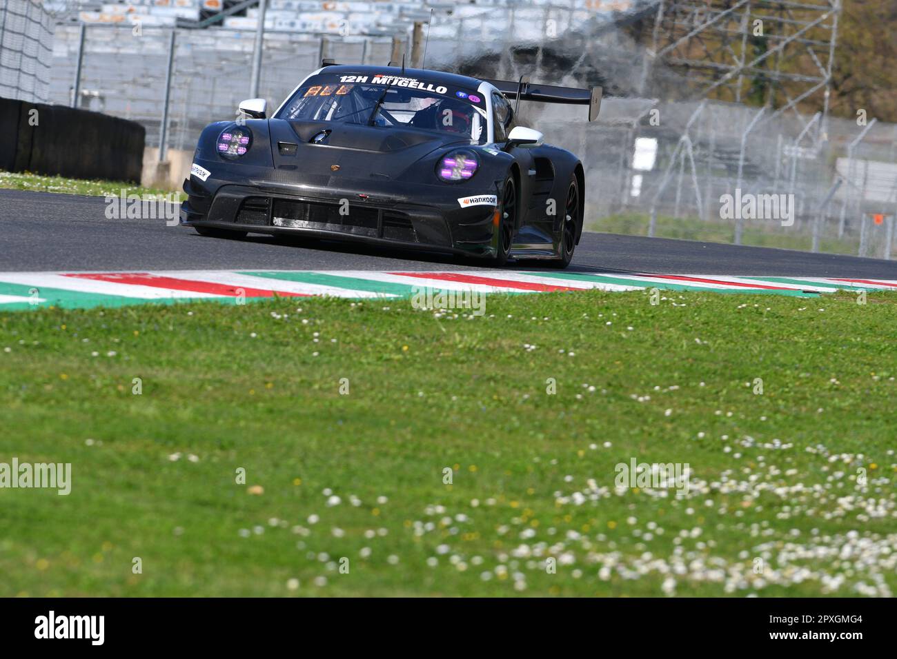 Scarperia, 23 March 2023: Porsche 911 GT3 R 991 II of Team Herberth ...