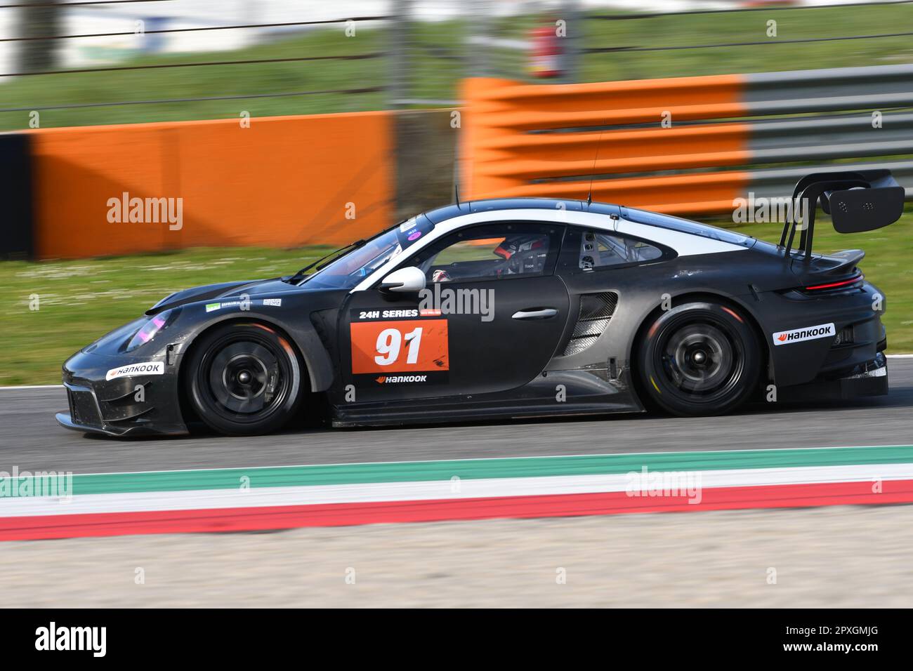Scarperia, 23 March 2023: Porsche 911 GT3 R 991 II of Team Herberth ...