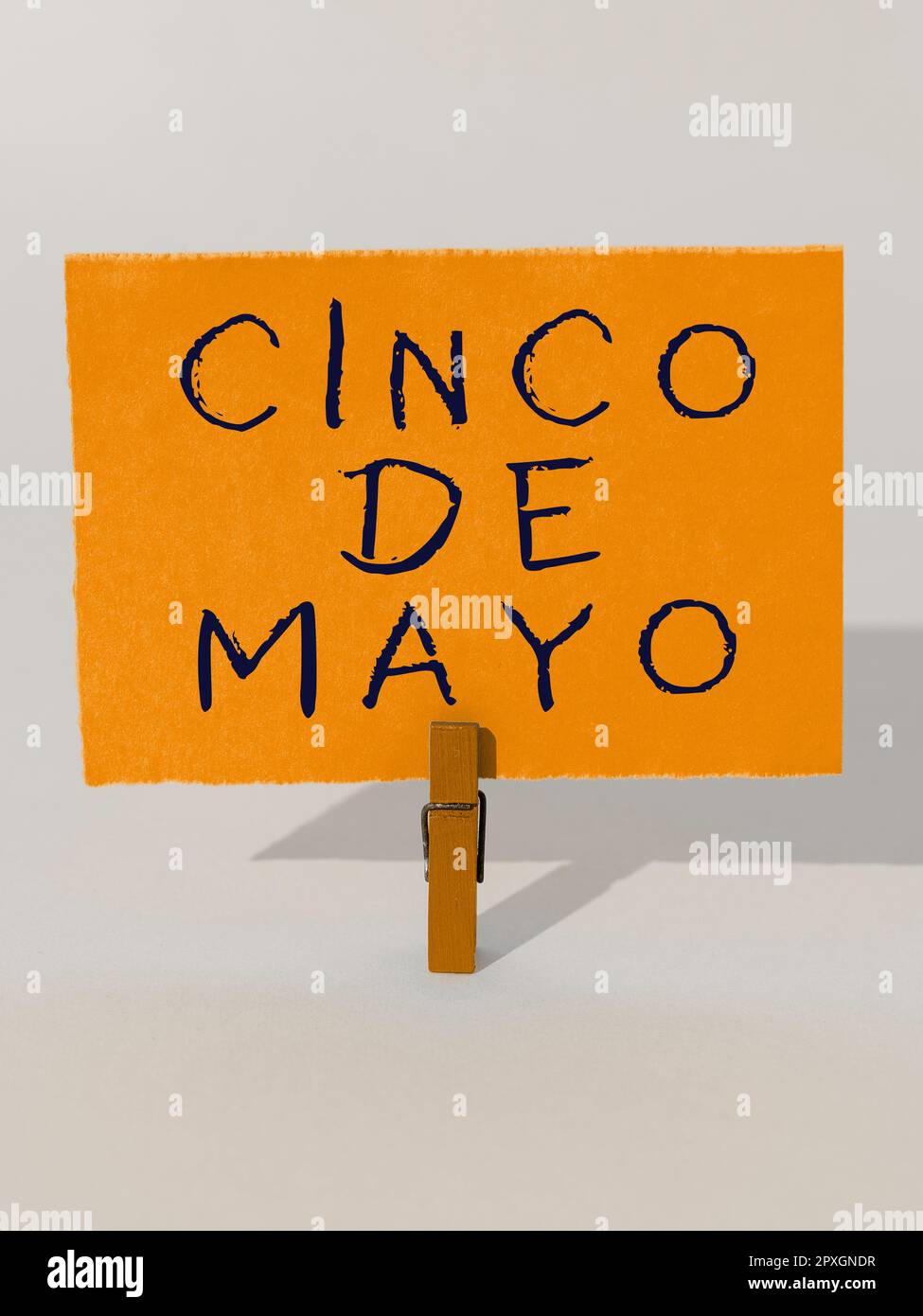 Text sign showing Cinco De Mayo, Concept meaning Mexican-American ...