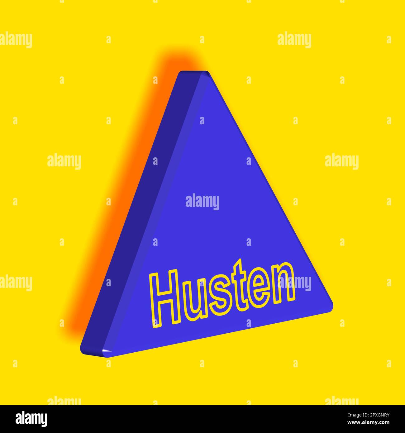 Husten symbol hi-res stock photography and images - Alamy