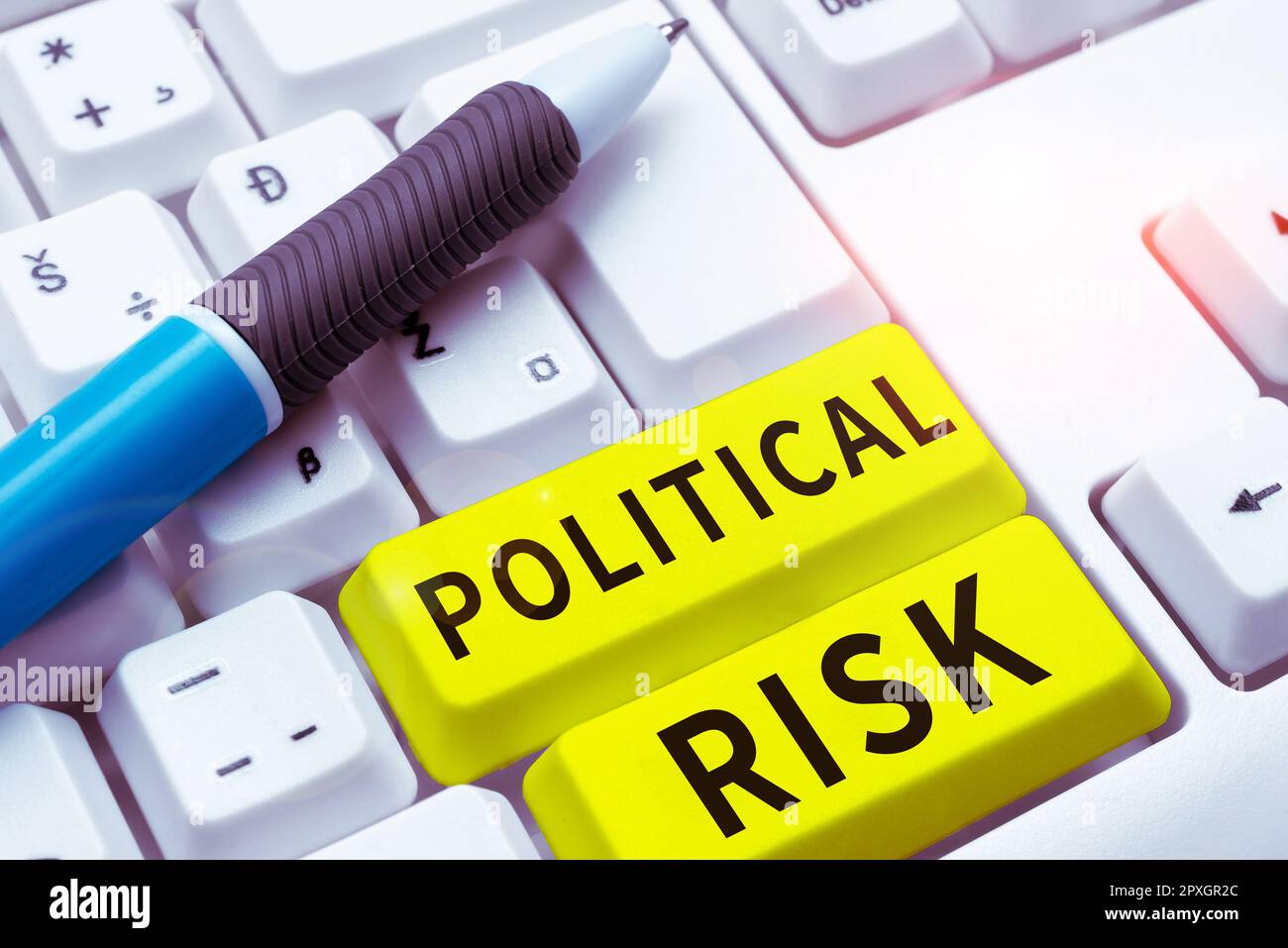 Conceptual caption Political Risk, Business idea communications person ... Conceptual caption Political Risk, Business idea communications person ...