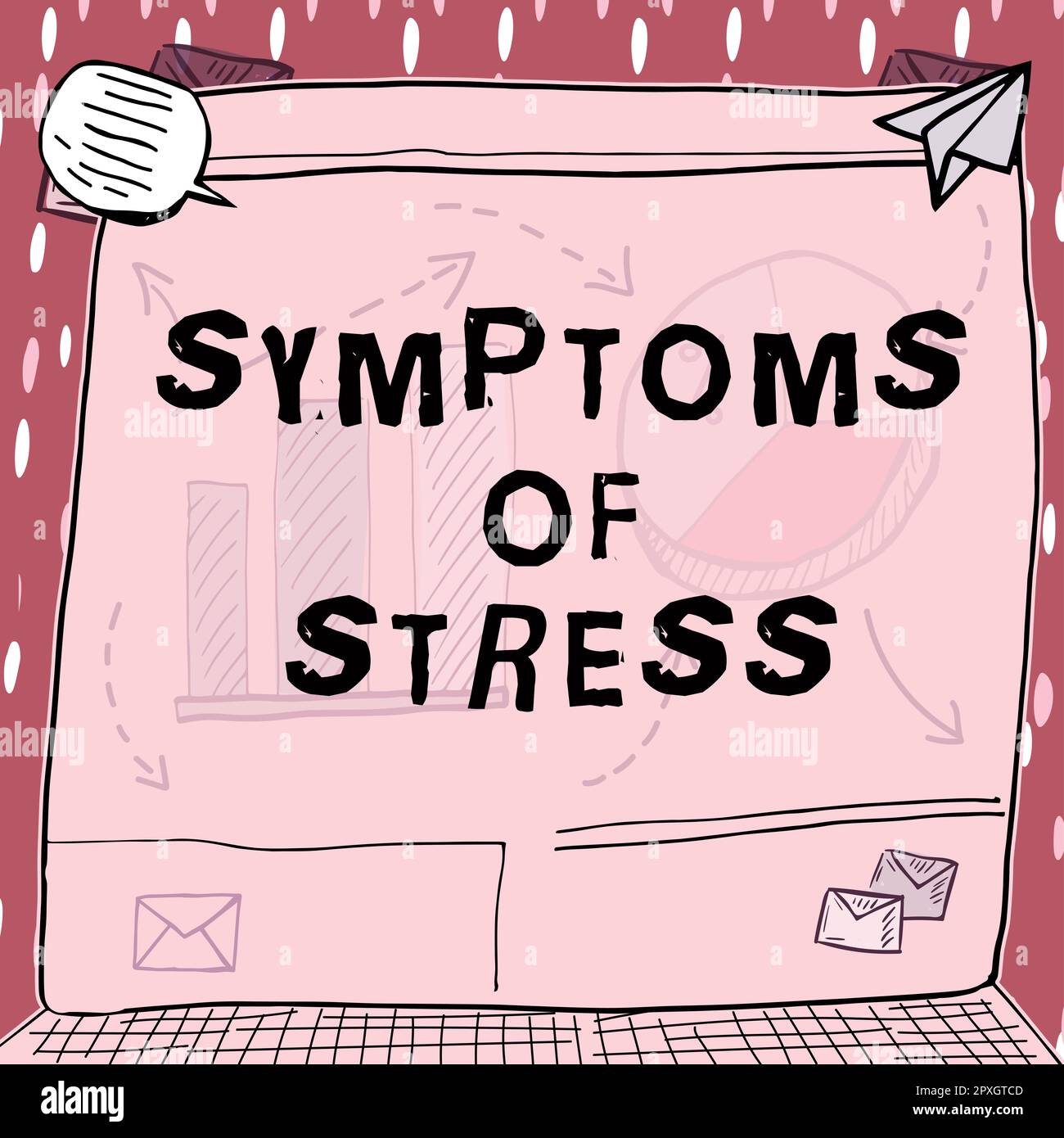 Conceptual display Symptoms Of Stress, Concept meaning serving as ...