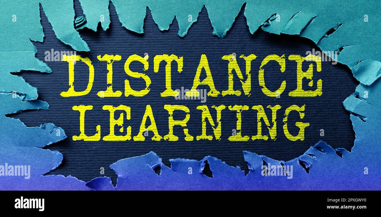 Writing displaying text Distance Learning, Internet Concept educational ... Writing displaying text Distance Learning, Internet Concept educational ...