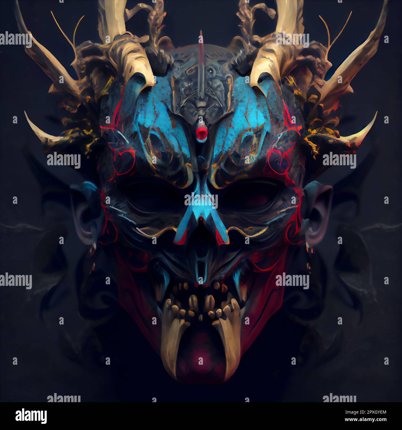 Futuristic demon hi-res stock photography and images - Alamy