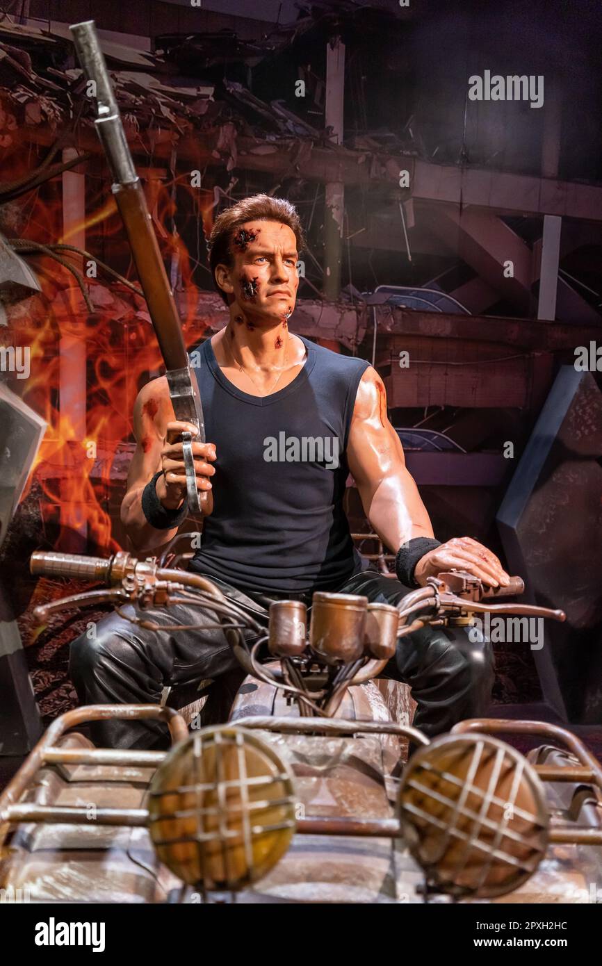 Terminator 2 arnold gun hi-res stock photography and images - Alamy