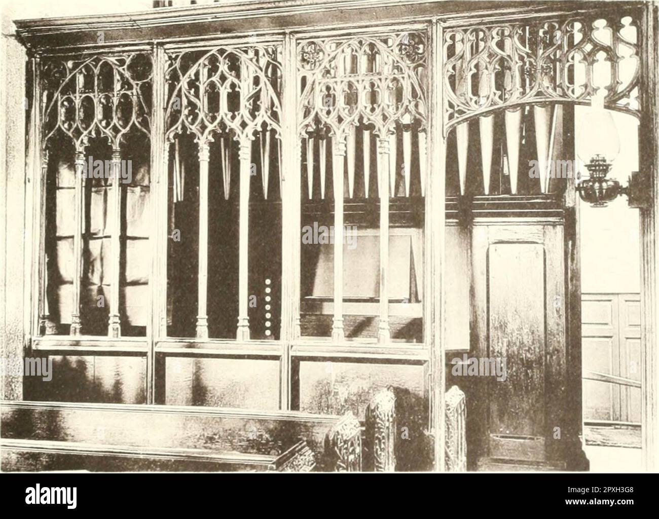 "Roodscreens and roodlofts" (1909 Stock Photo - Alamy