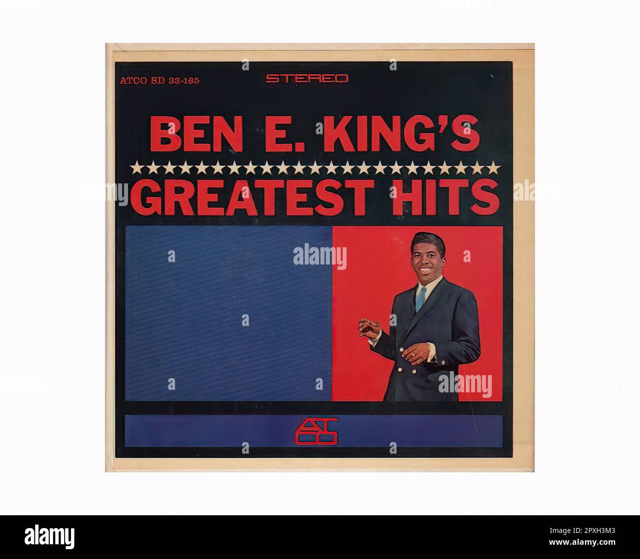 King Ben E - 1960's A - Vintage 45 R.P.M Music Vinyl Record Stock Photo ...