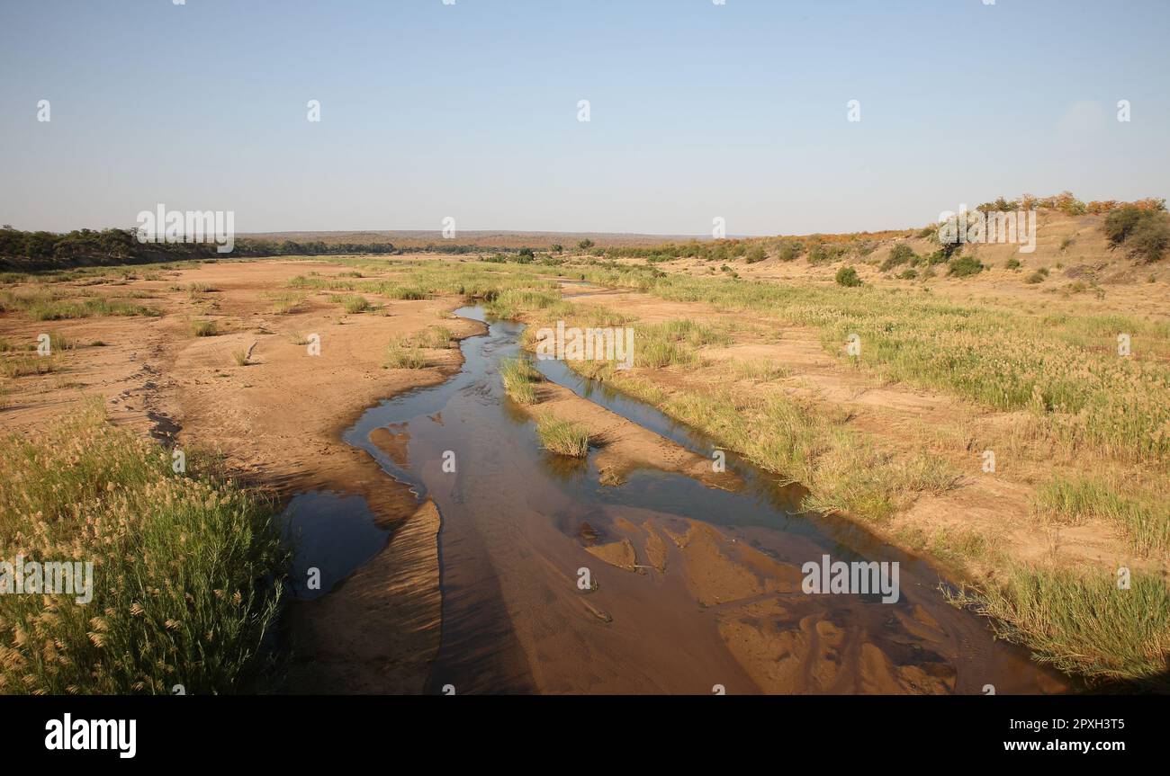 Krüger Park - Afrikanischer Busch - Letaba River / Kruger Park ...