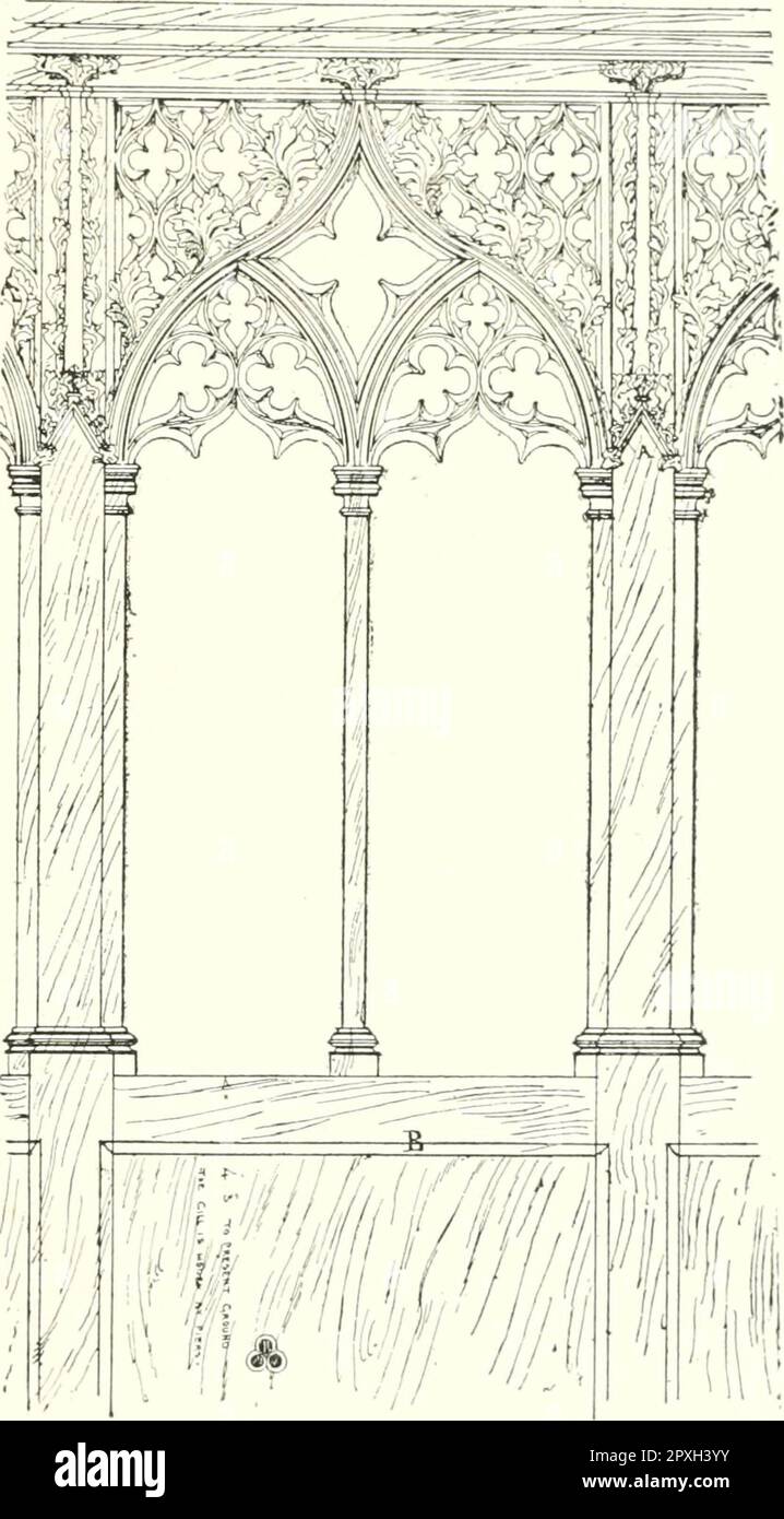 "Roodscreens and roodlofts" (1909 Stock Photo - Alamy