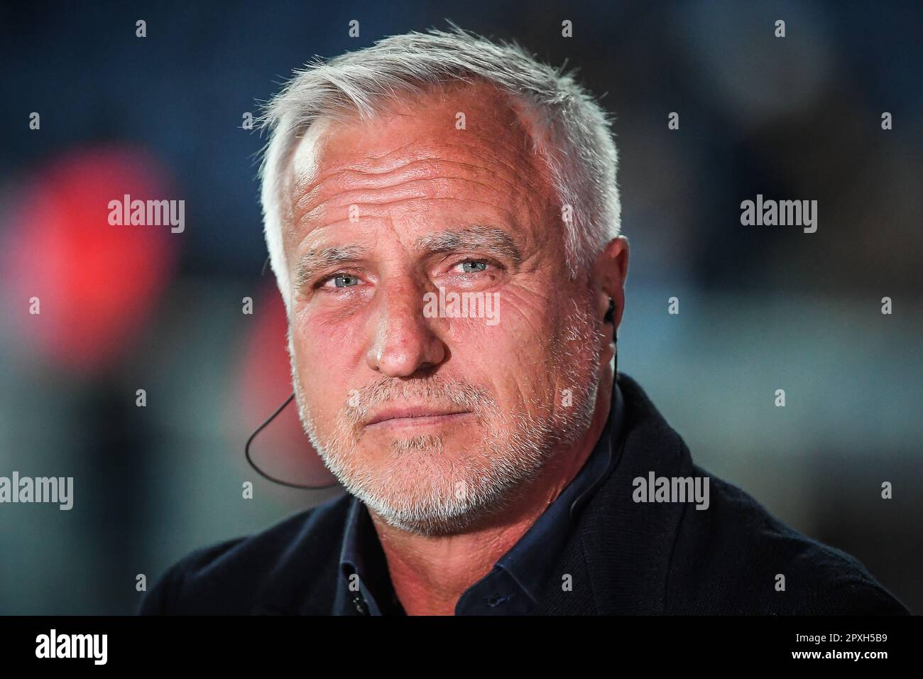 David GINOLA during the French championship Ligue 1 football match ...