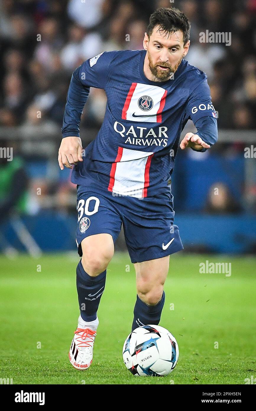 Lionel (Leo) MESSI of PSG during the French championship Ligue 1 ...