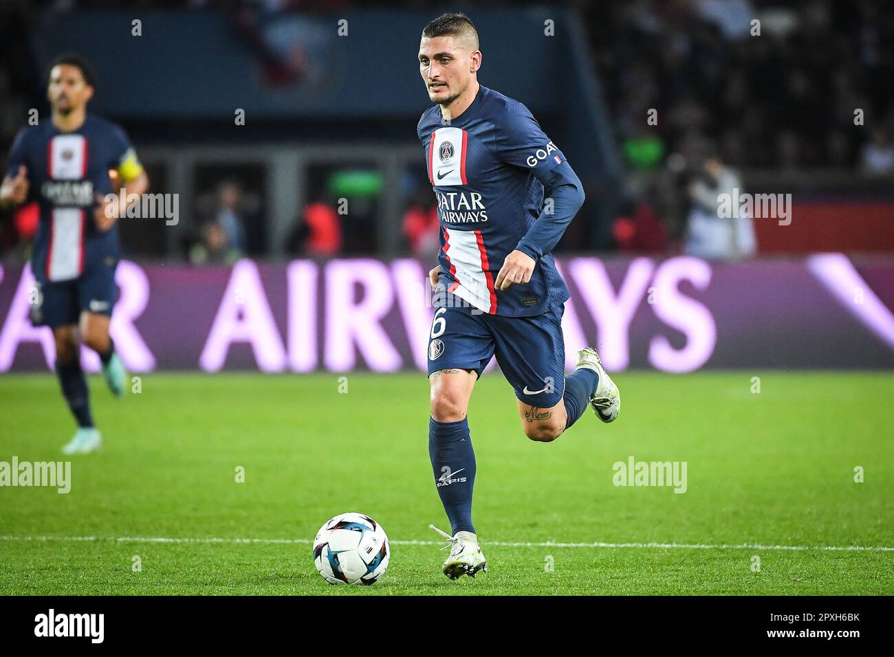 Marco VERRATTI of PSG during the French championship Ligue 1 football ...