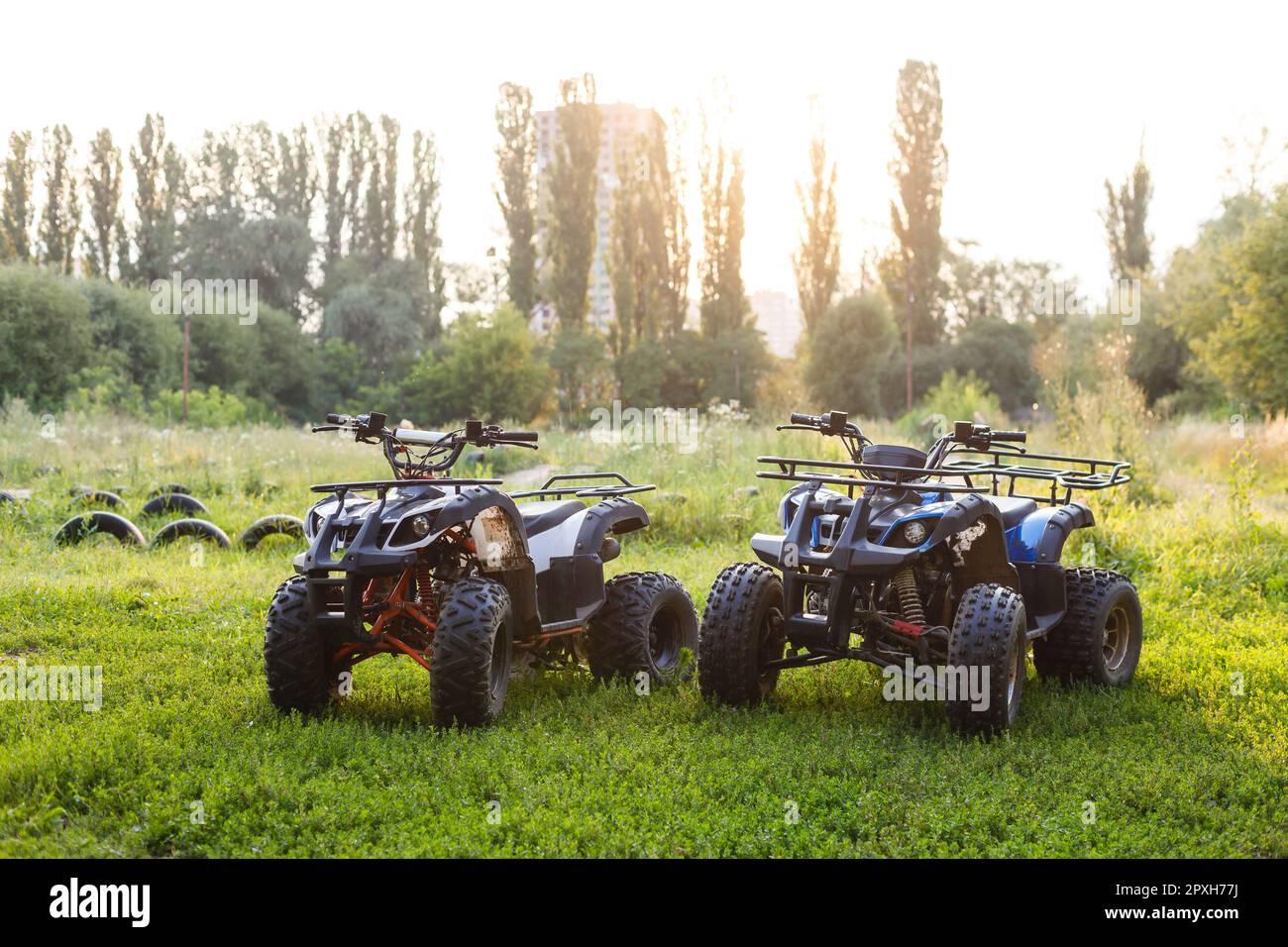 Two wheeling fun hi-res stock photography and images - Alamy